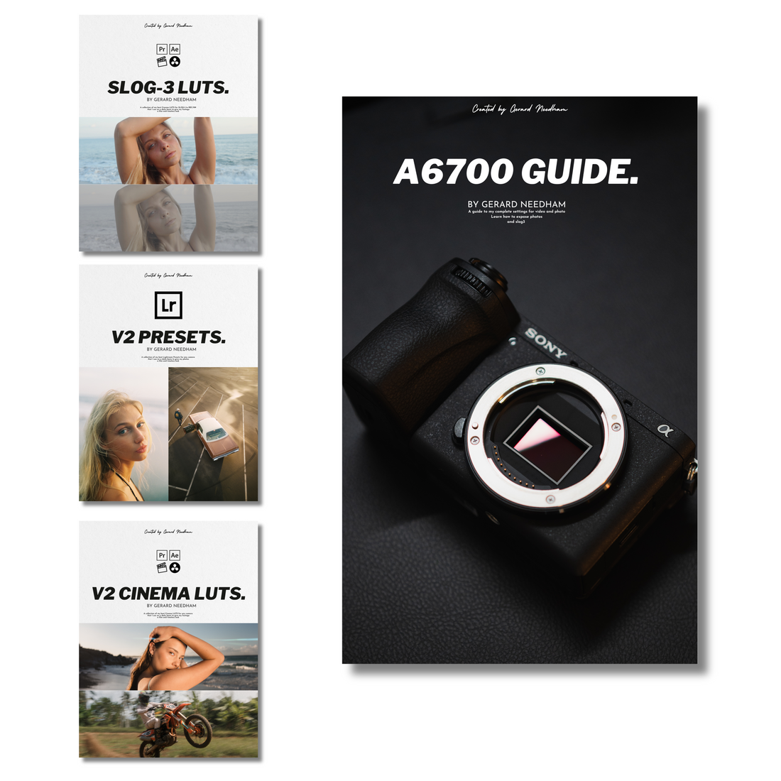 SONY A6700 Creator Camera Guide + SLOG 3 LUTS + V2 Preset Pack + V2 Ci ...