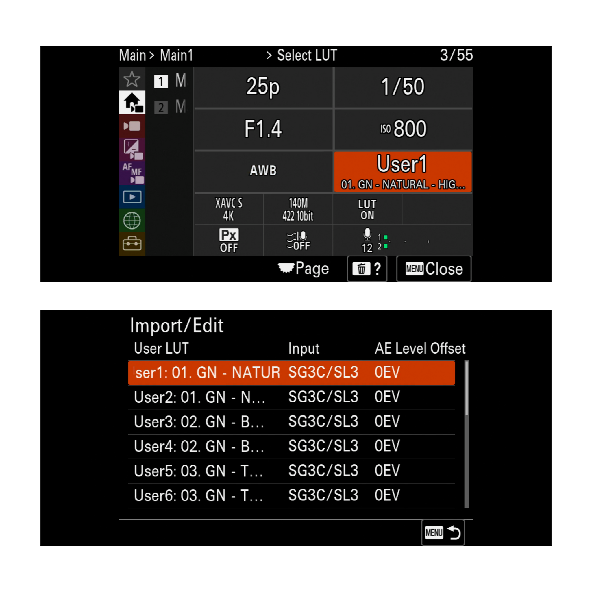 GN Sony SLOG-3 LUTS – gerardneedham